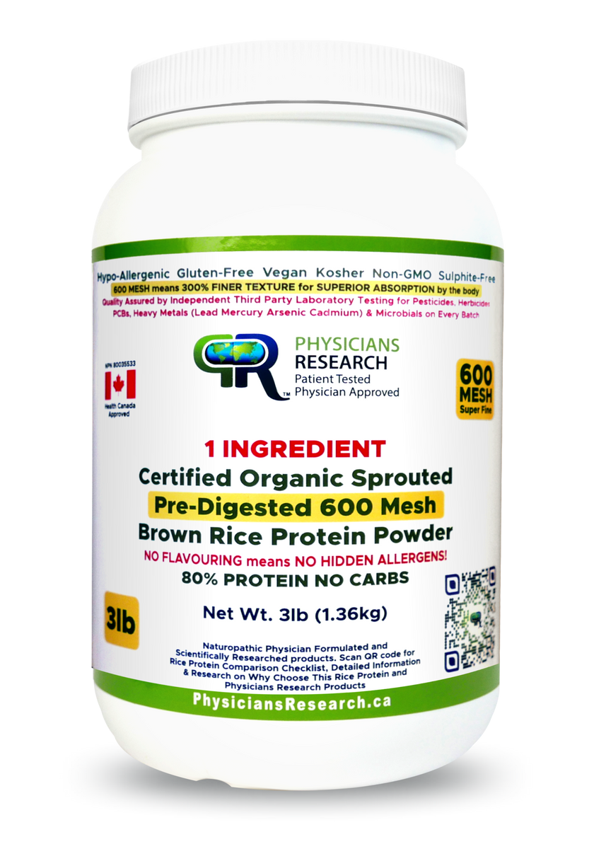 Organic Brown Rice Protein Powder | Plant-Based Protein